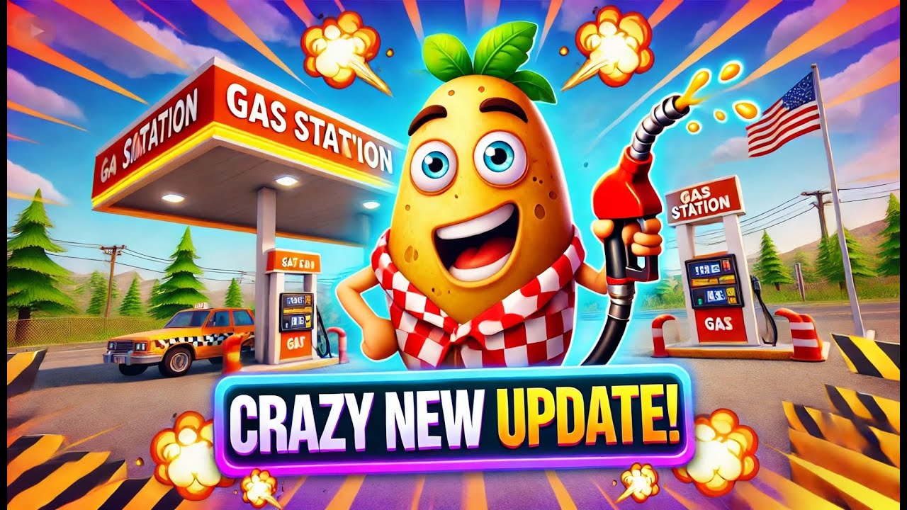 Crazy Gas Simulator Gameplay with Potato! New Update Fun! - YouTube