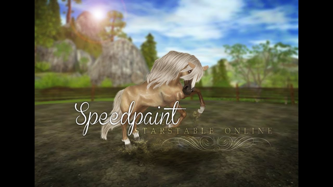 #SSOspeededits Starstable Online | Speedpaint Hector - YouTube
