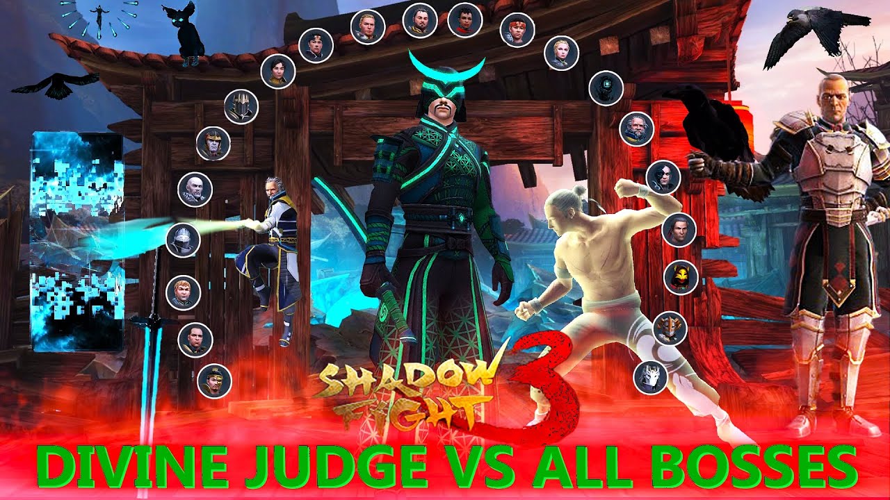 DIVINE JUDGE VS OLD MEMORY BOSSES, SHADOW FIGHT 3 #gameplay # ...