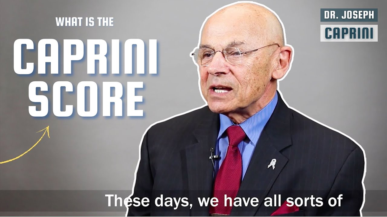 What Is the Caprini Score? - YouTube