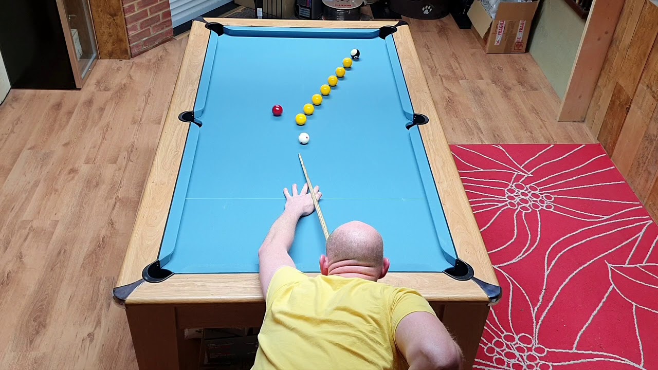 One pocket drill, 15 balls all in the same pocket (hard difficulty ...