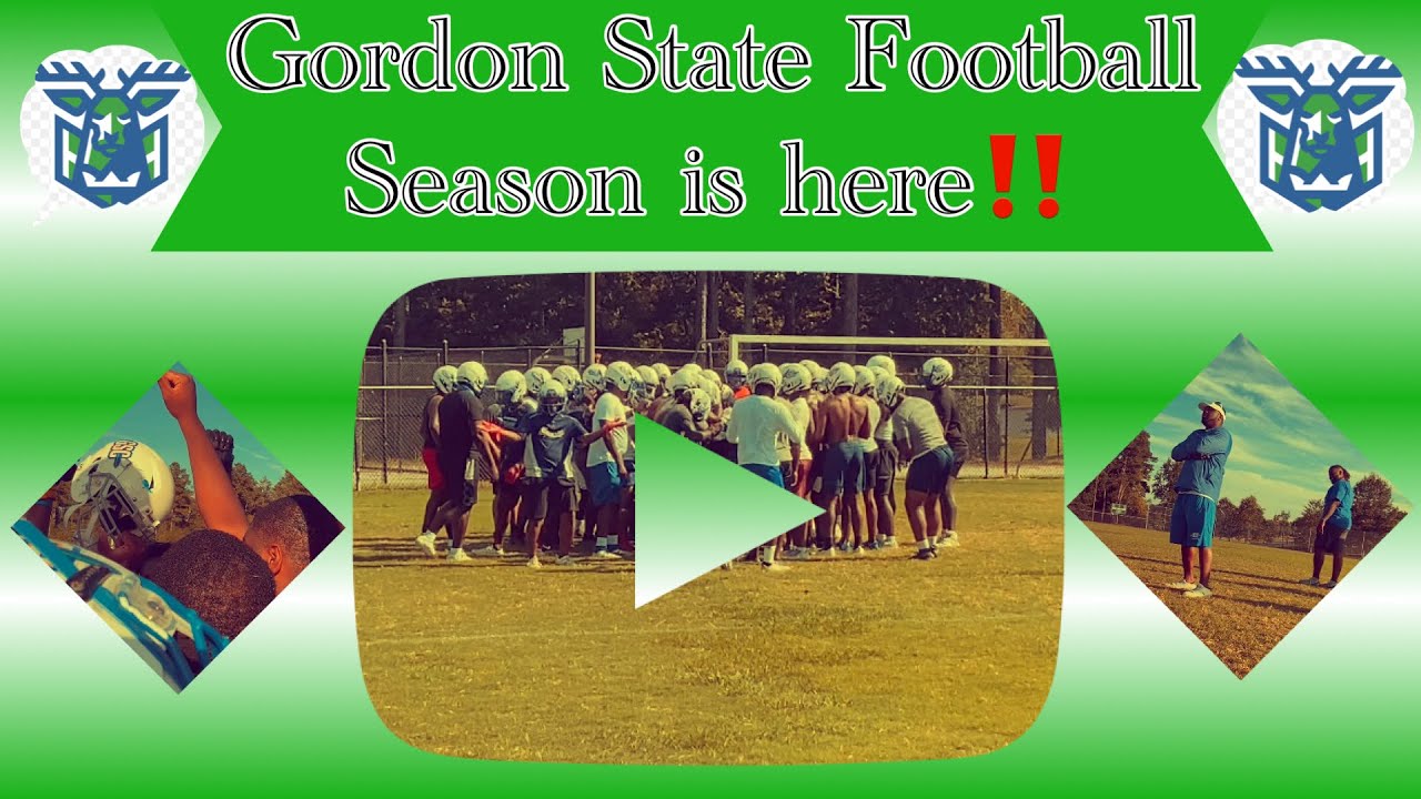 Gordon State Football Season is here ‼️ - YouTube
