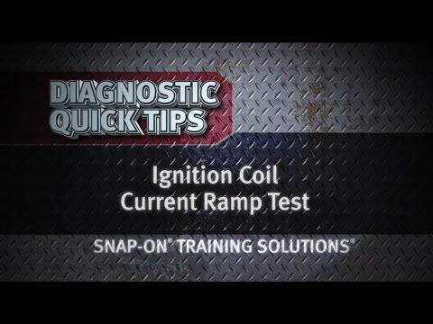 Ignition Coil Current Ramp Test Diagnostic Quick Tips Snap-on Training ...