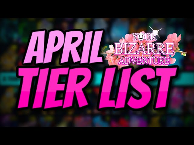 Yba Official Tierlist Tier List Tierlistscom