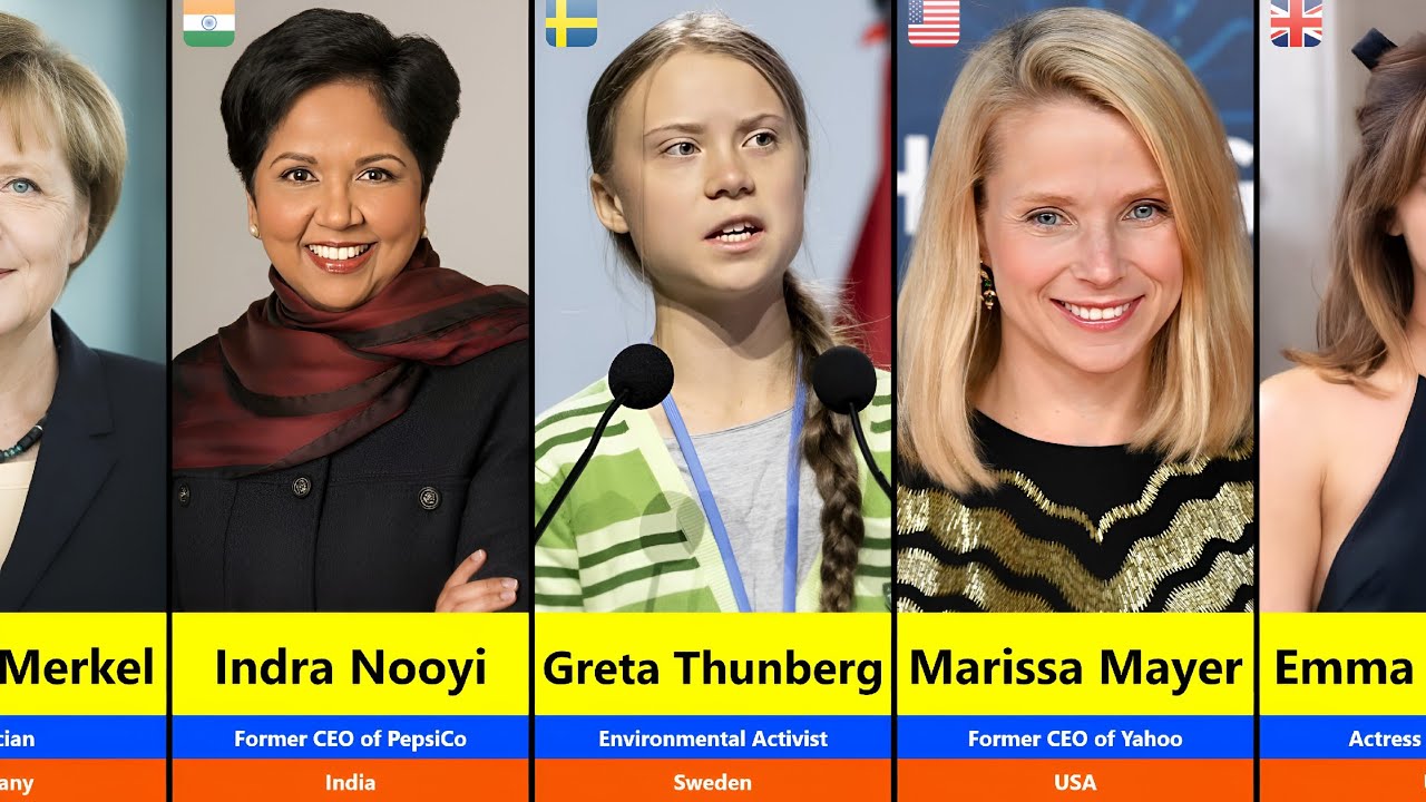 38 Of The World’s Most Influential Women - YouTube