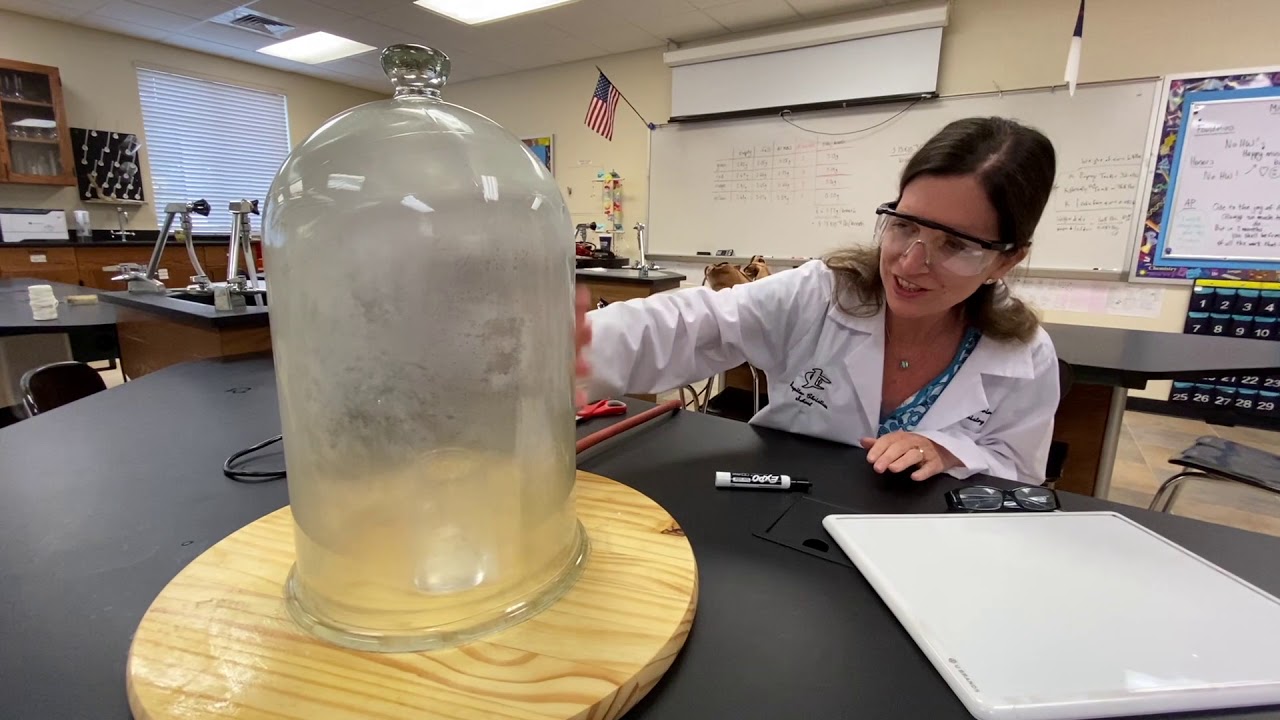 Nature of Gases - 13 - Boiling water in vacuum - YouTube