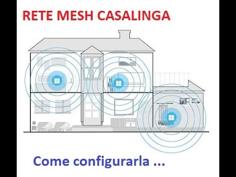 P2) Configurazione RETE MESH . - YouTube