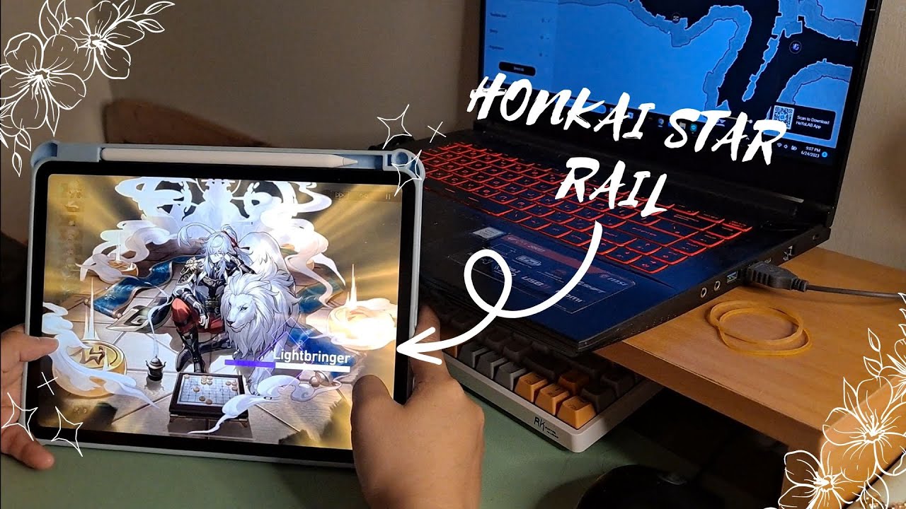Play honkai star rail in ipad | honkai star rail ASMR - YouTube