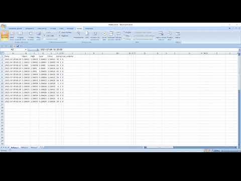Jak pobrać dane do excela z platformy brokerskiej? Data from broker MT5 ...