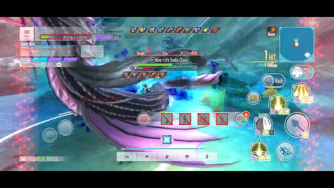 SAO Integral Factor - Chaos Snake 215 8min55s - No releaser - YouTube