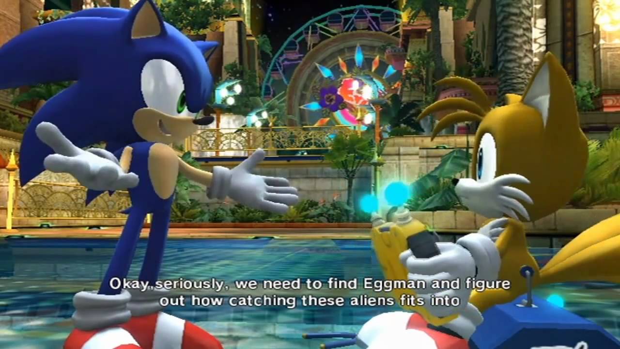 Sonic Colors cutscene 2 - YouTube