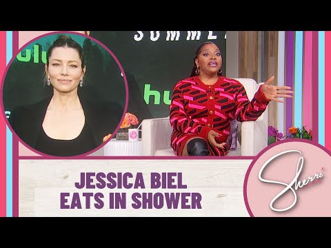 Jessica Biel Eats In The Shower | Sherri Shepherd