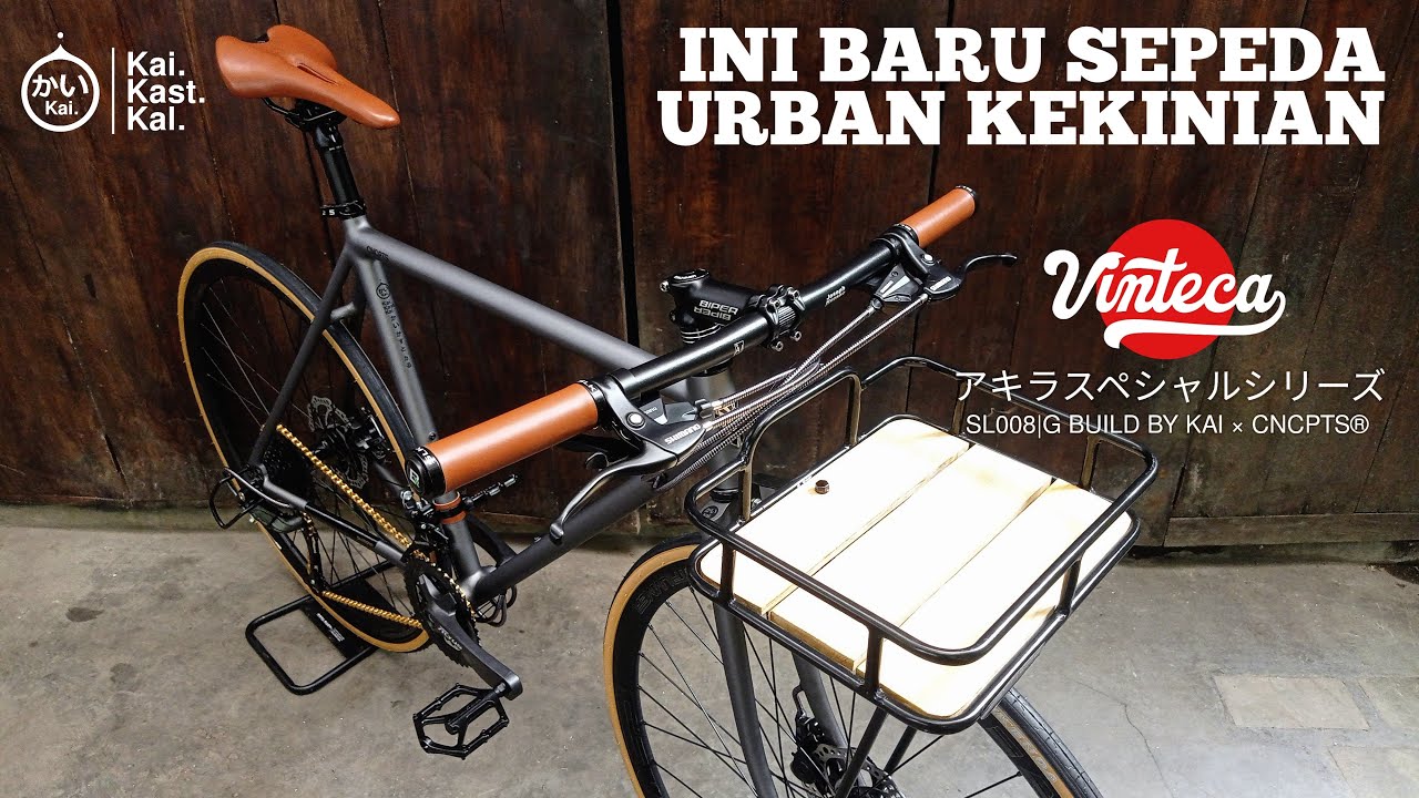 THE REAL NEO-RETRO! SL008 "Vinteca" | Sepeda Commuter Bike City Bike ...
