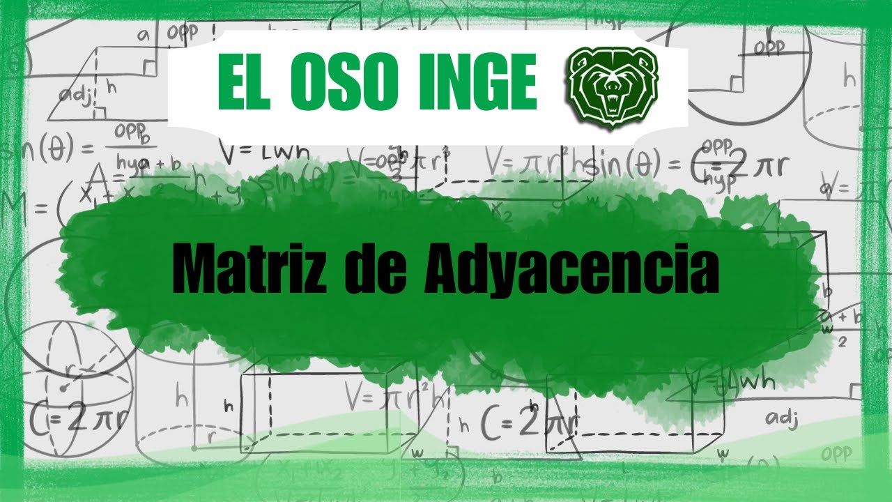 Matriz de Adyacencia - YouTube