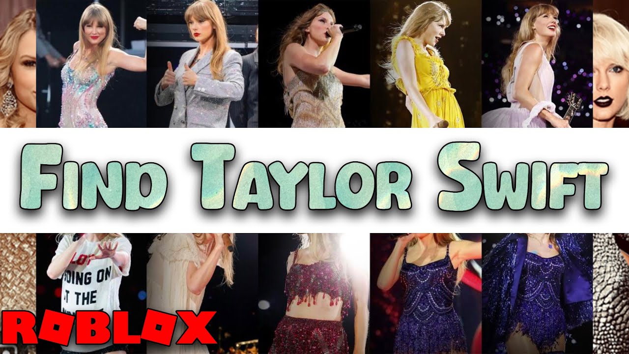 Find Taylor Swift in Roblox! - YouTube