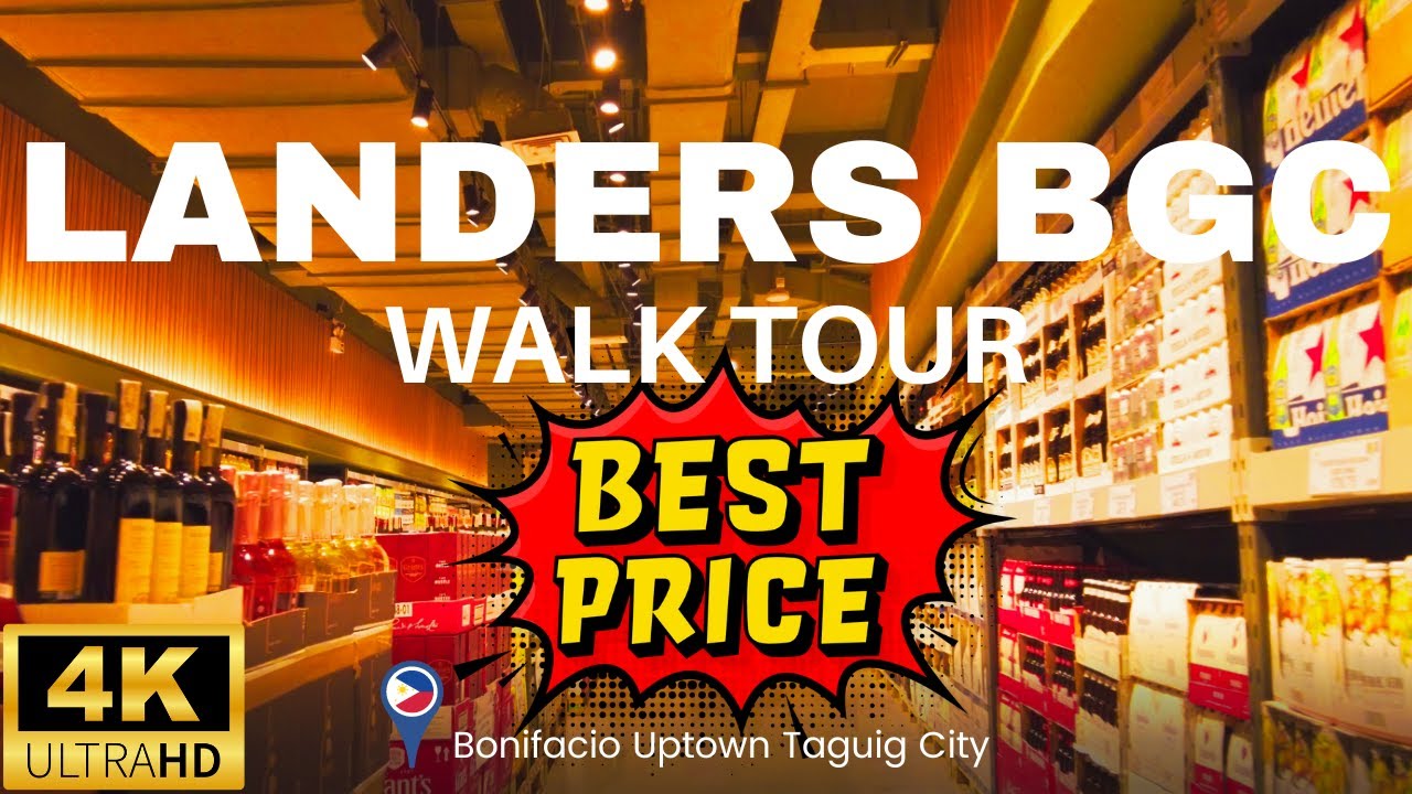 LANDERS BGC | Walk tour | January 2023 Price update | Uptown BGC | 4K ...