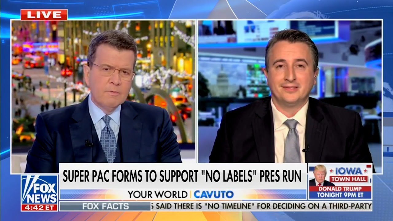 No Labels Chief Strategist Ryan Clancy on Fox News - YouTube