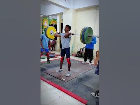 (49kg-cat) 110kg clean and clean trying #shortvideo#weightlifter#sports - YouTube