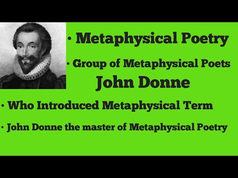 Metaphysical Poetry and John Donne | What is Metaphysical Poetry ...