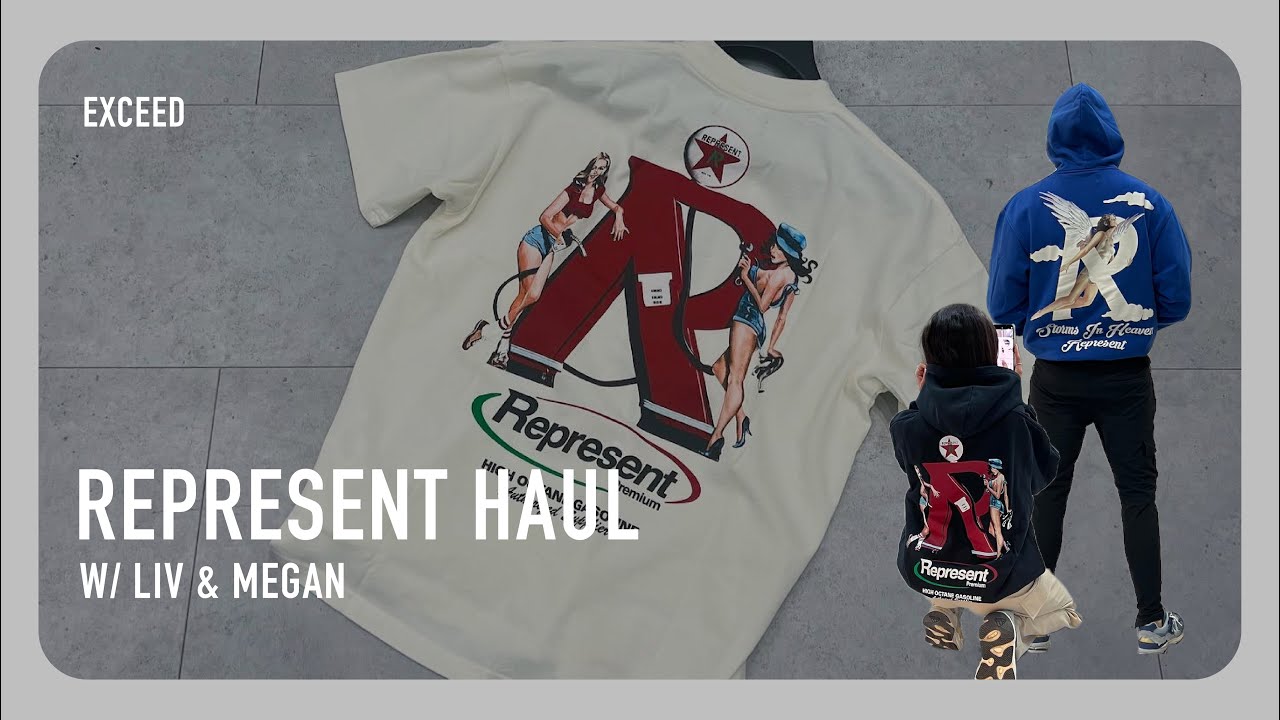 What’s New In Store? Represent Clothing Try On! Day In The Life Of A ...