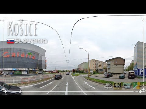 43.07km Sídlisko KVP Driving in #Slovakia with #streetview | 360VR