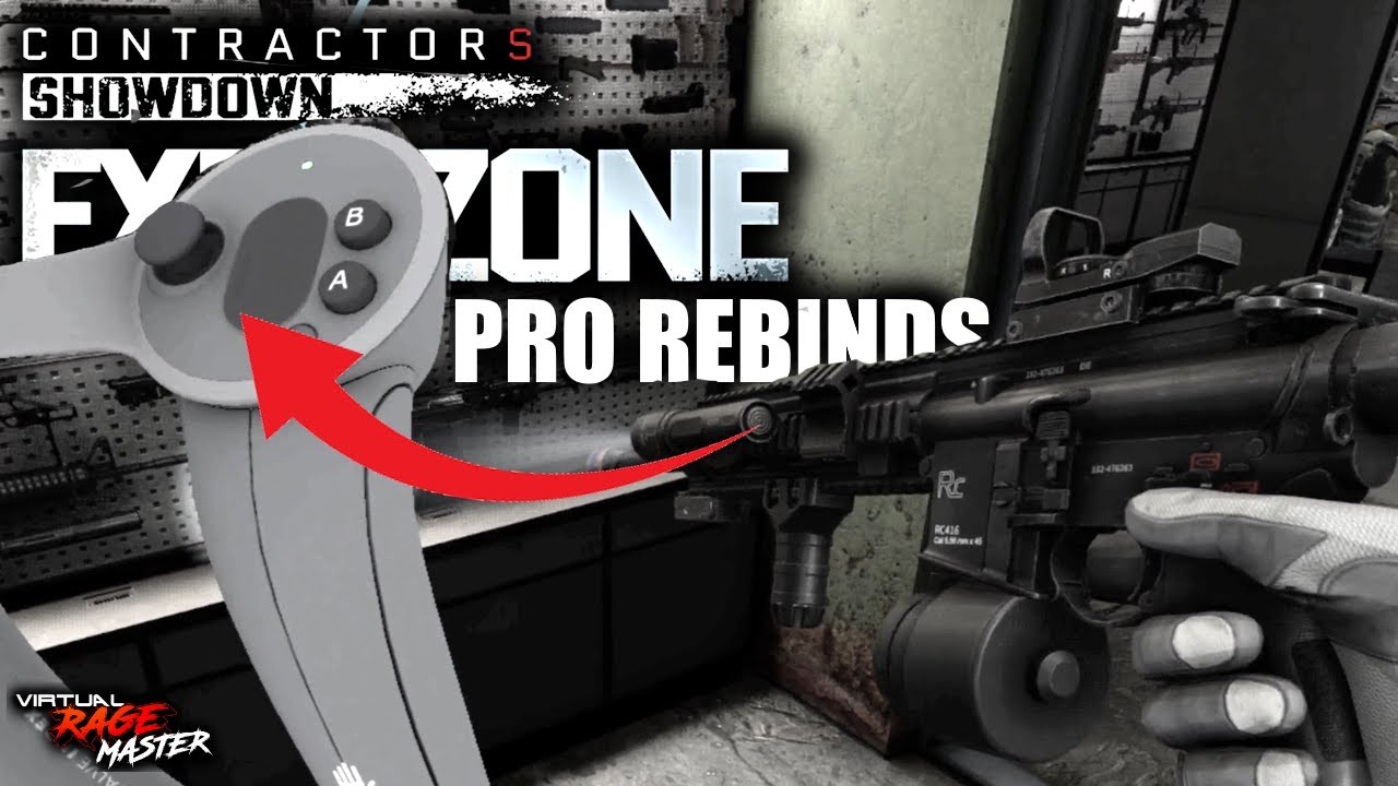 ExfilZone Guide: ESSENTIAL Attachment-toggle control rebind for Valve Index users - YouTube