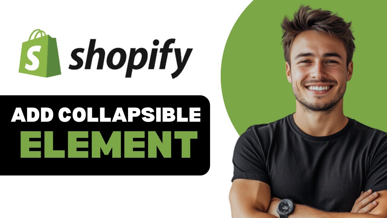 How To Add Collapsible Element On Shopify 2025 - YouTube