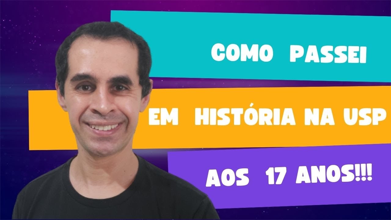 Como passei em História na USP aos 17 anos - YouTube
