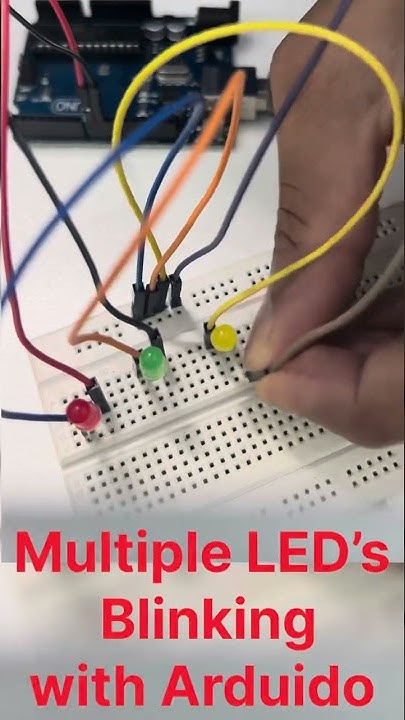 Amazing Arduino Project: Multiple LEDs Blinking in Sync! - YouTube