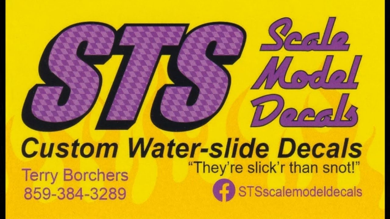 Get ANY Decal you want! STS Scale Model Decals - YouTube