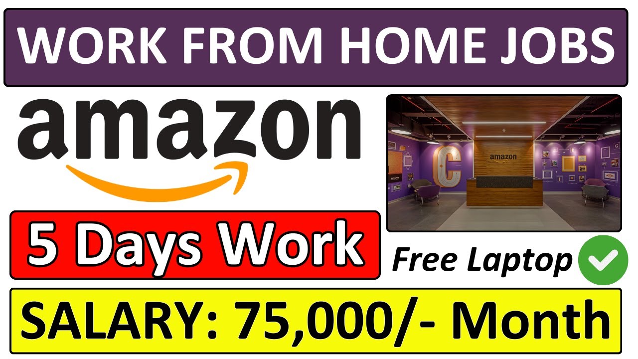 Amazon work from home jobs 2024 | amazon online jobs work from home ...