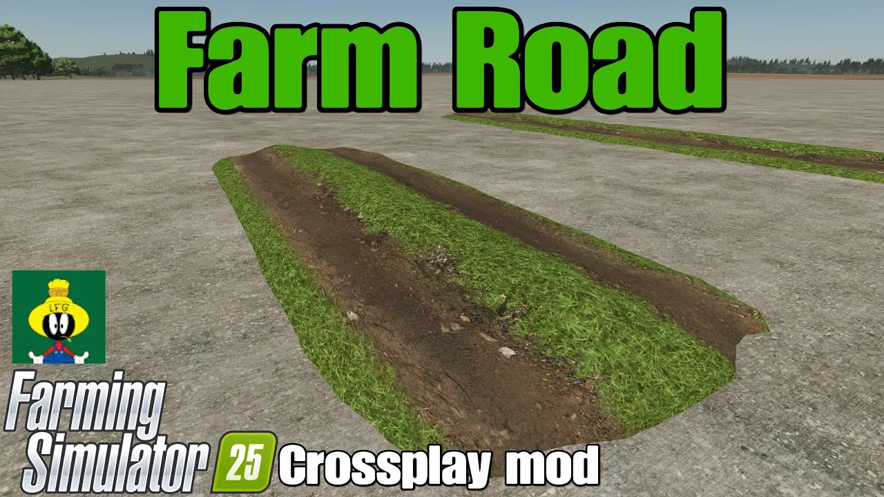 Farm Road / FS25 crossplay mod - YouTube