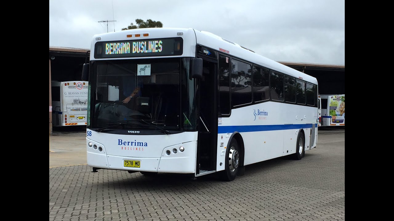 Berrima Buslines Bus 58 (Volvo B7R - Bustech SBV) - YouTube