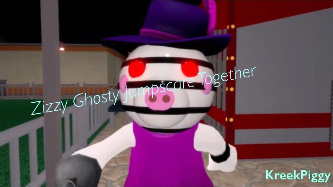 Uninfected zizzy and ghosty jumpscare - YouTube