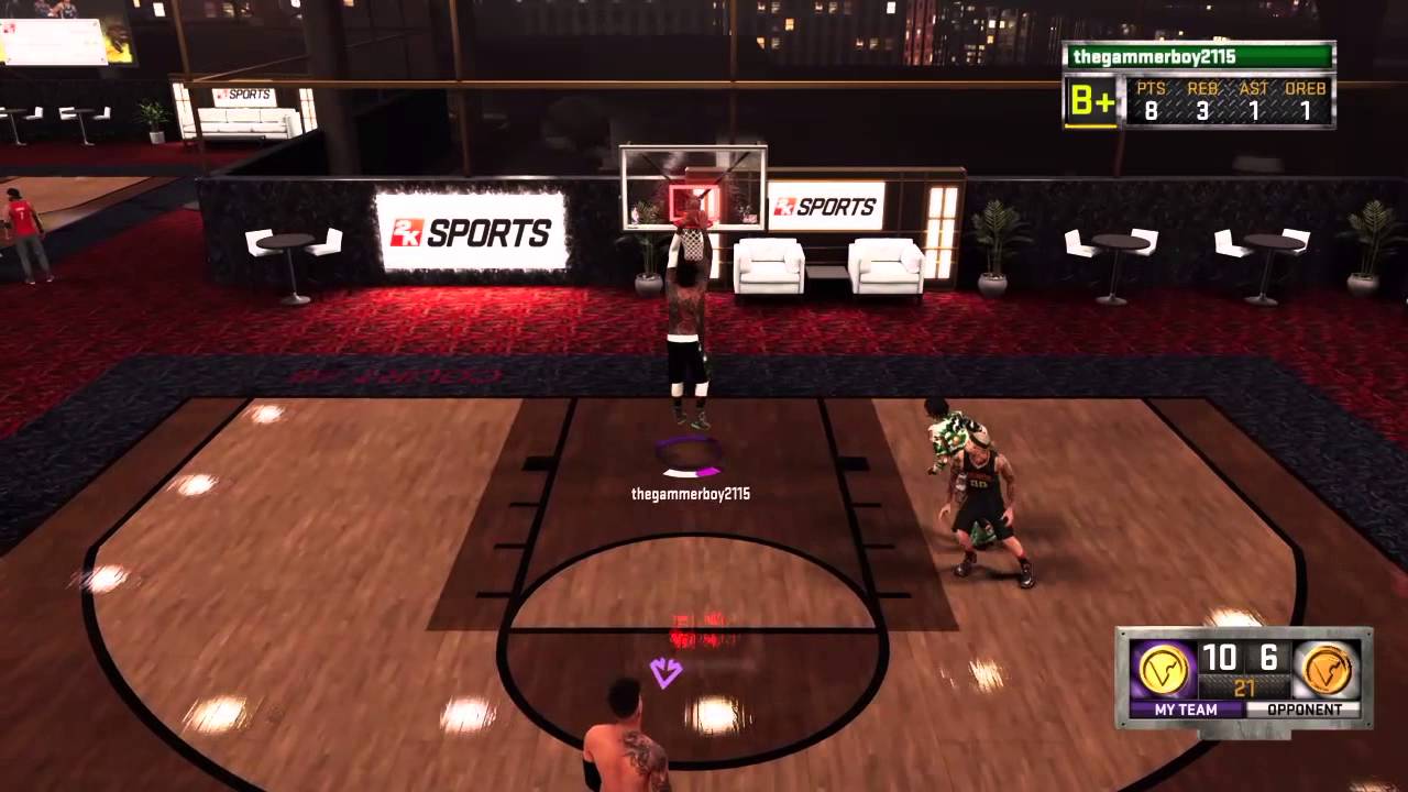 NBA 2K16 ante up game play - YouTube