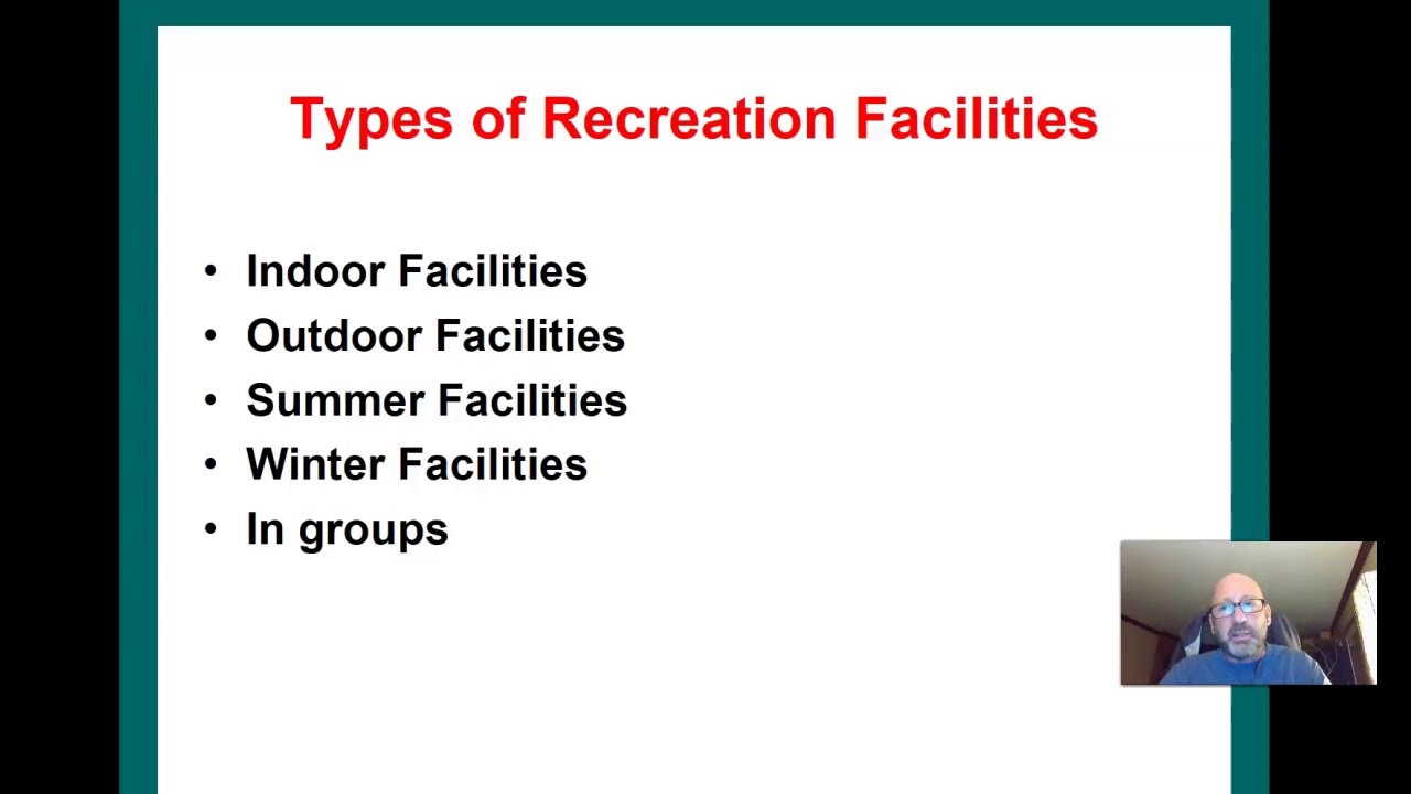 September 23, 2020 Types of recreation facilities - YouTube