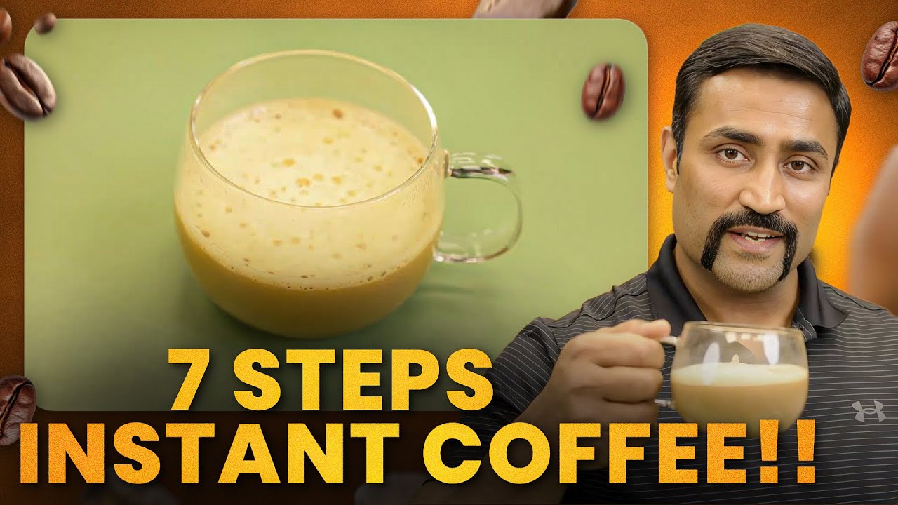 7 Steps to make your Instant Coffee - Taste Amazing 😋 !! - YouTube