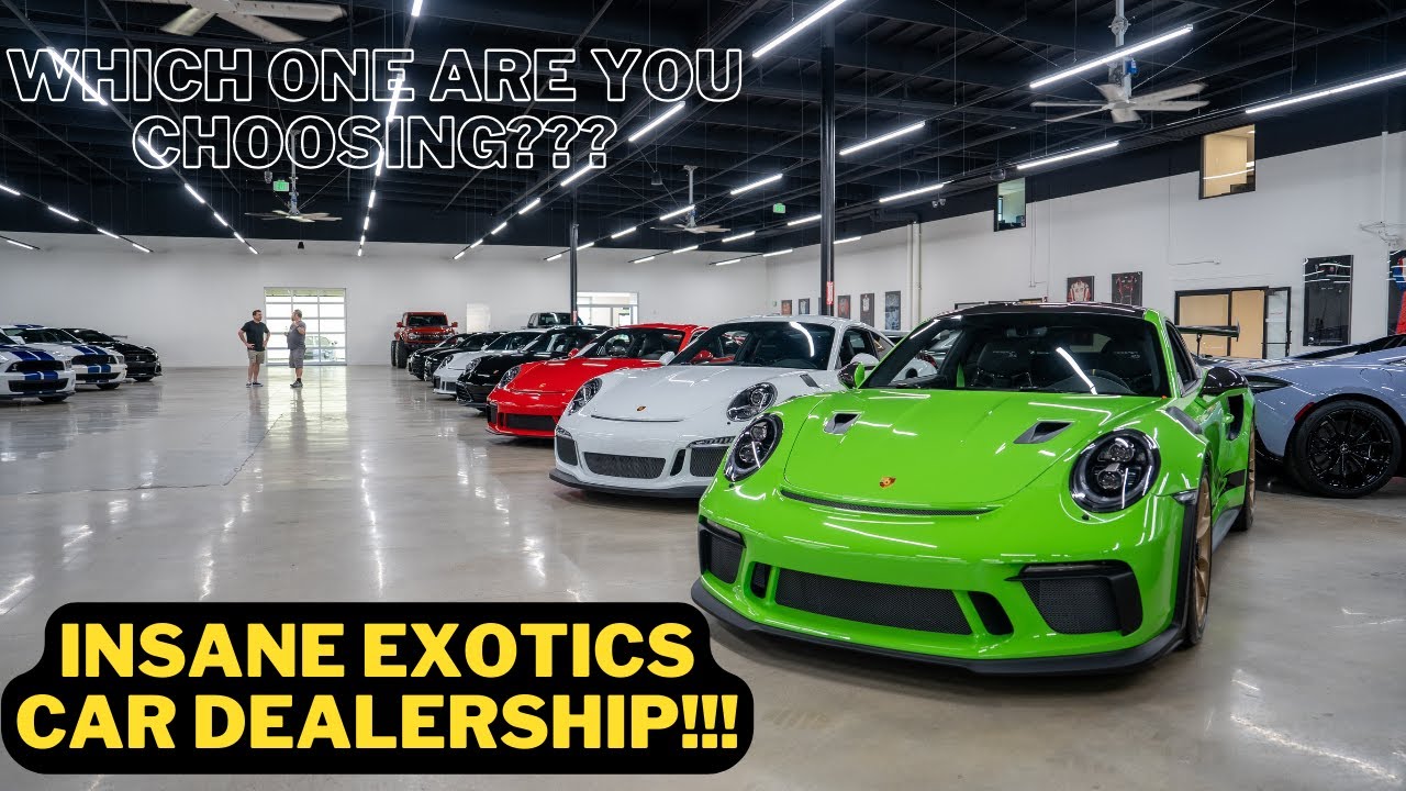 West Coast Exotics Cars and Coffee (Car Guys Candy Store) - YouTube