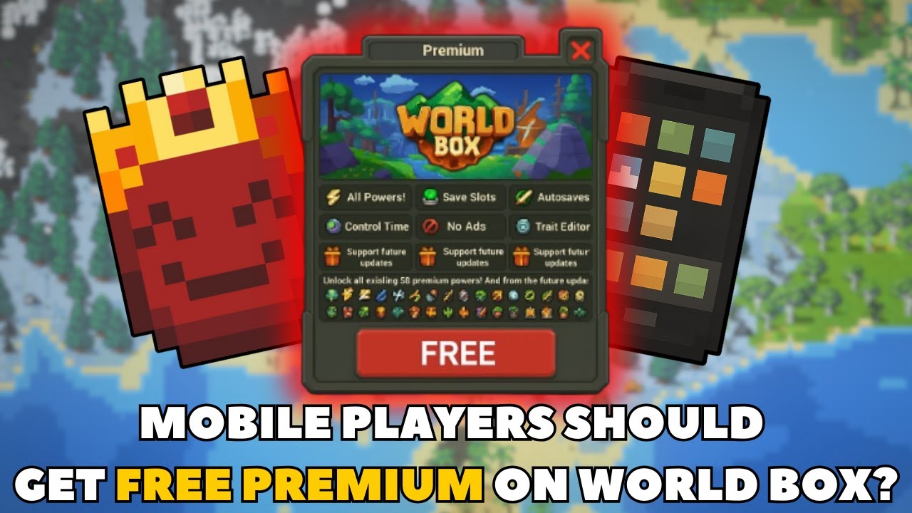 World Box Premium for FREE only for mobile players? - YouTube