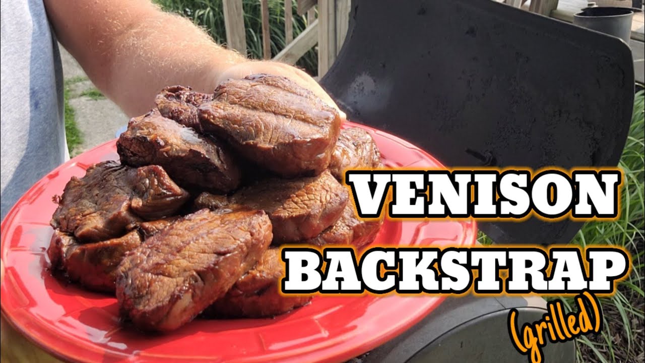 How to Grill Venison Backstrap - YouTube