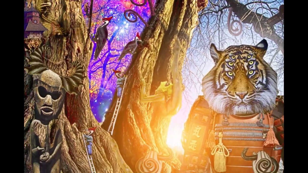 Tiger Lord - detailed view of a LARRY CARLSON masterpiece. - YouTube