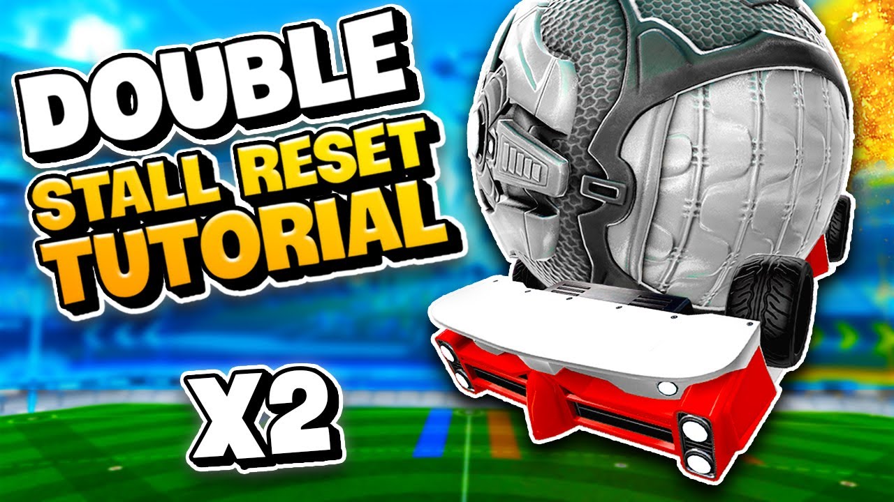 How to Double Flip Reset With Stalls + Training Pack - Rocket League Freestyle Tutorial 2025 ...