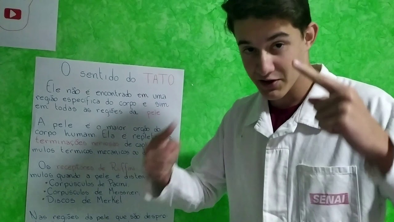 Vídeo aula sobre o sentido do tato!!! Da forma mais intensa!! - YouTube
