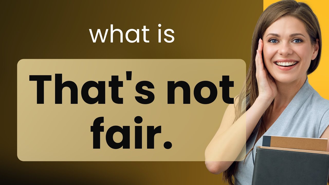 Unraveling "That's Not Fair": Understanding Expressions of Injustice ...