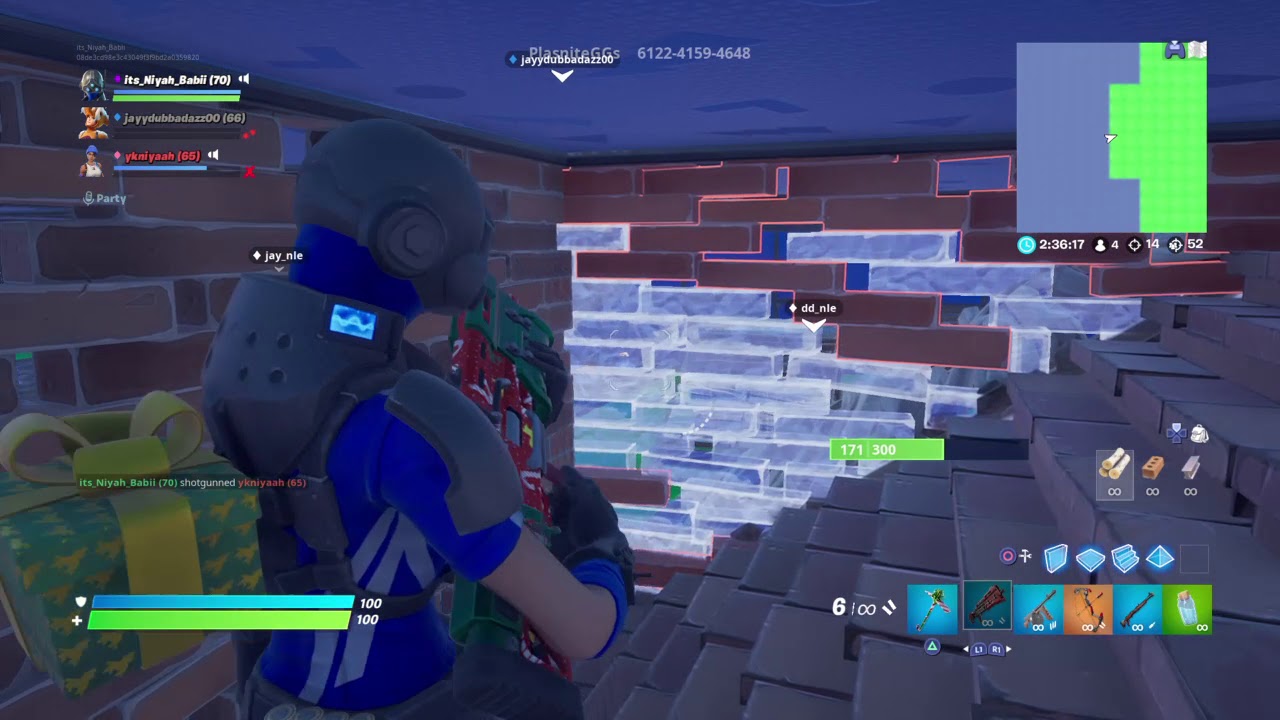 Fortnite with dd jay and janiya - YouTube