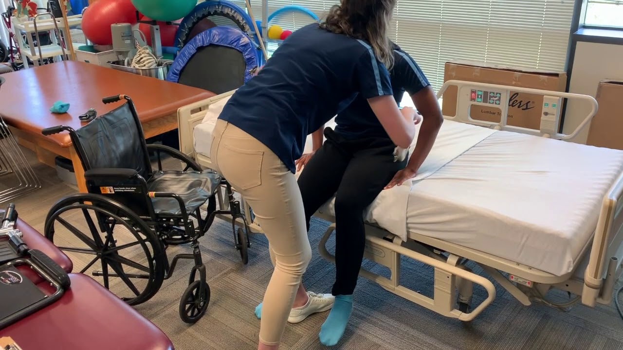 Squat Pivot Transfer - YouTube