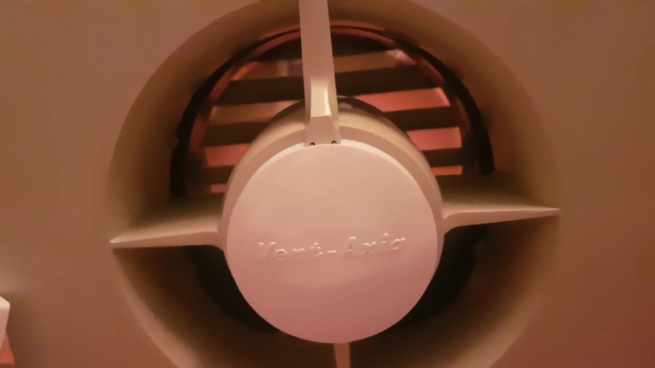 1970s Vent Axia Universal extract-intake fan U7WL 7" - YouTube