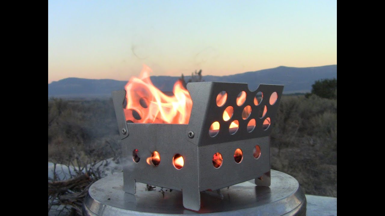 Cube Stove Boil Test - YouTube