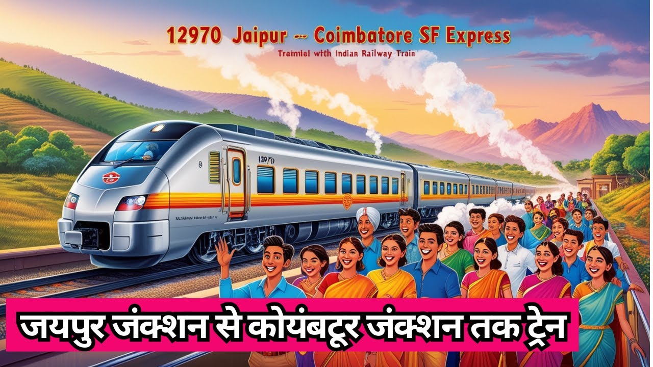 जयपुर से कोयंबटूर तक ट्रेन: 12970 Train info & Timetable/How To Reach ...