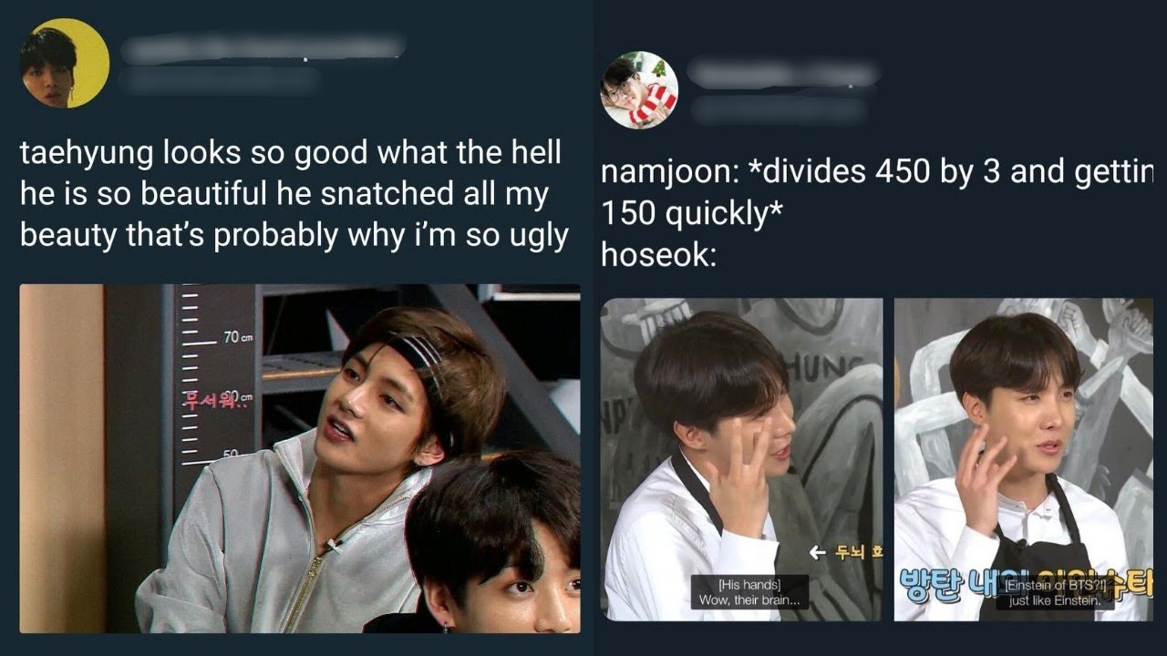 bts tweets that are iconic - YouTube